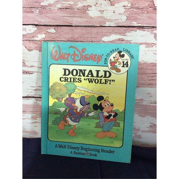 Walt Disney | Toys | 986 Walt Disney Donald Cries Wolf Hardback ...